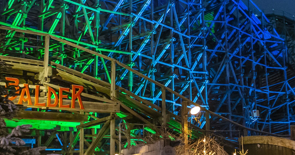 Balder - a wooden roller coaster | Liseberg