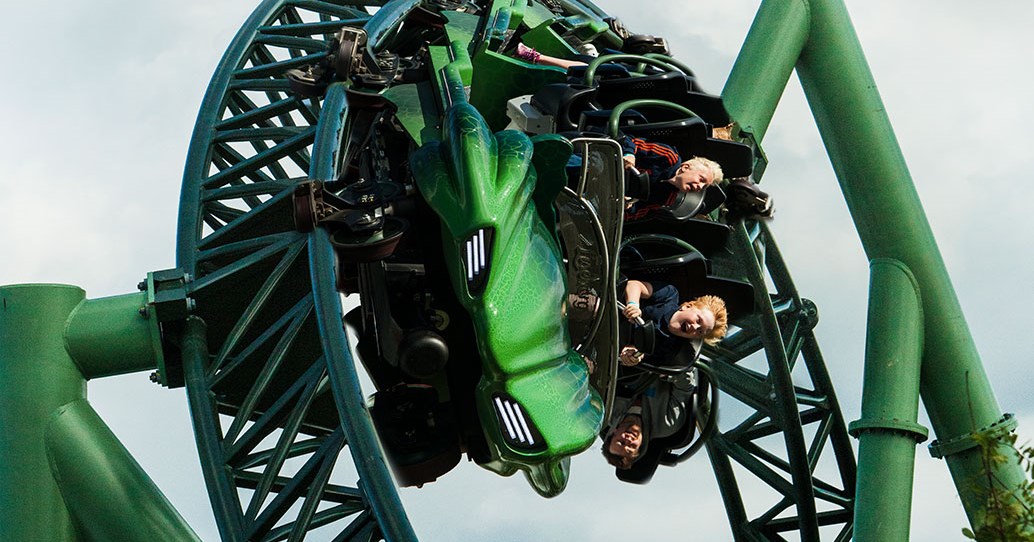 Helix - Liseberg's longest & fastest roller coaster